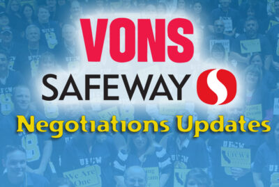 Negotiation Updates – UFCW 8-Golden State